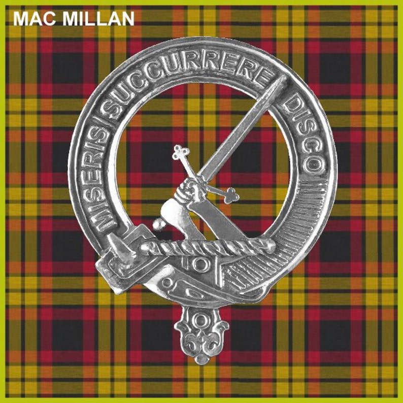 MacMillan Clan Crest Scottish Cap Badge CB02 | Etsy