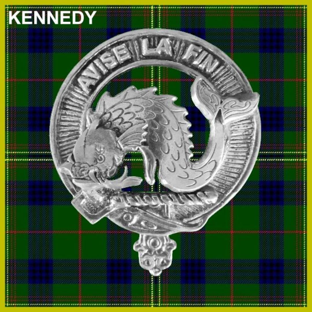 Kennedy Clan Crest Scottish Cap Badge CB02 - Etsy