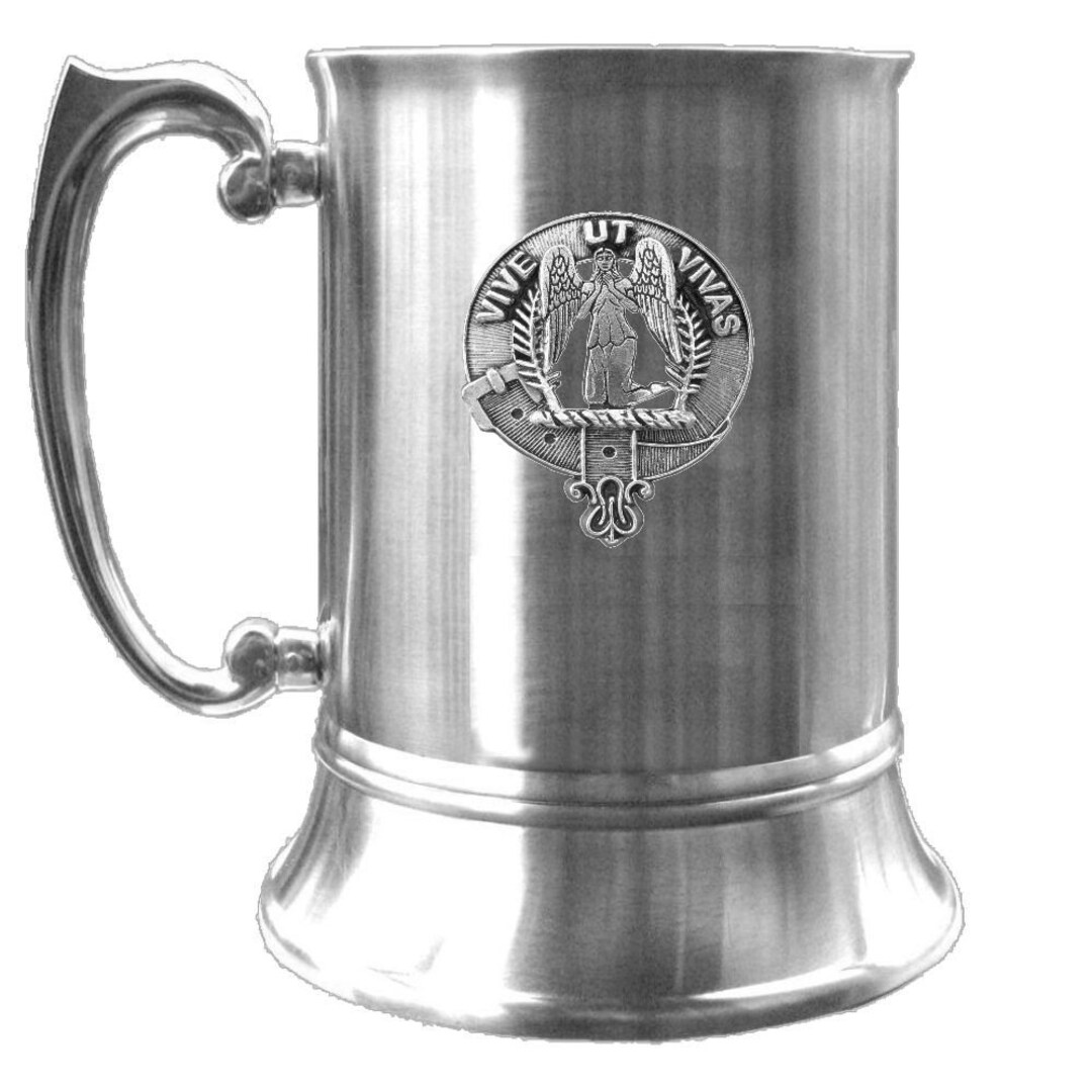 Falconer Scottish Clan Crest Badge Tankard - Etsy