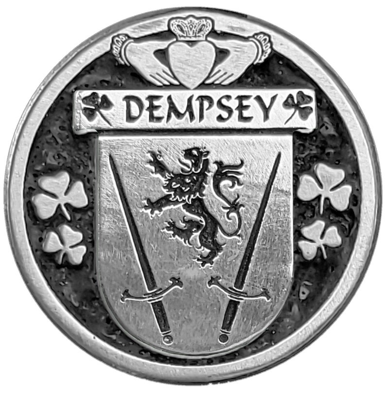 Dempsey Irish Coat of Arms Dress Fur Sporran - Etsy