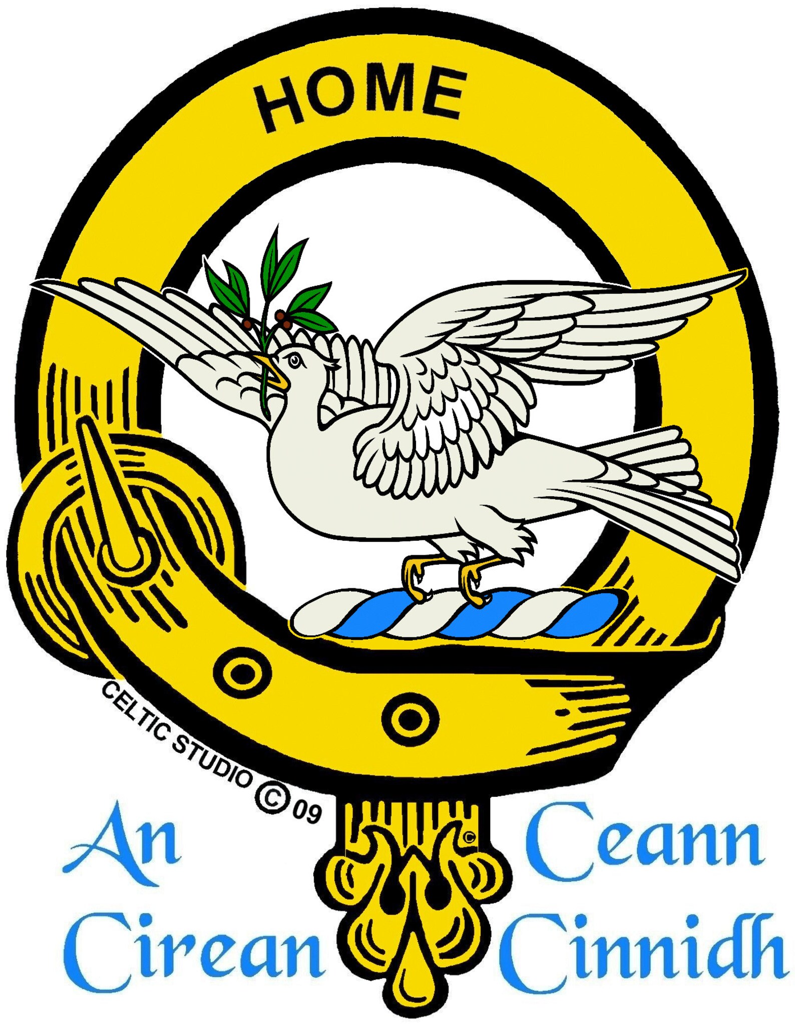 Girvan Scottish Clan Crest Baby Jumper - Etsy