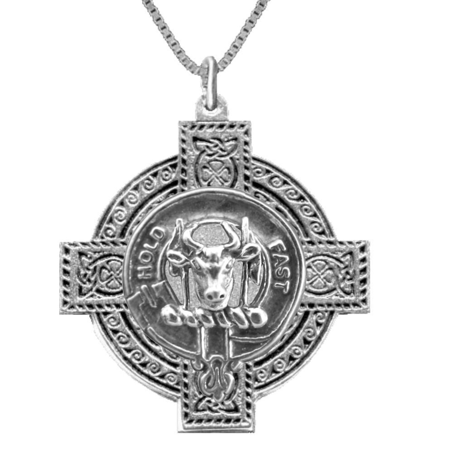 Macleod harris Clan Crest Celtic Cross Pendant Scottish - Etsy Denmark