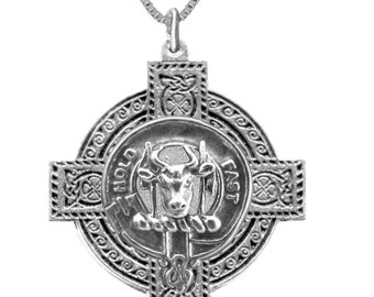 Kilgour Clan Crest Celtic Cross Pendant Scottish ~ CLP04 - Etsy