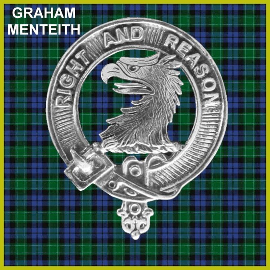 Graham Menteith Clan Crest Scottish Cap Badge CB02 - Etsy