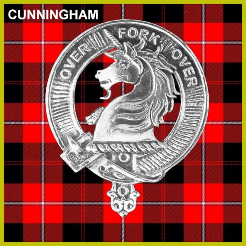 Cunningham Clan Crest Scottish Cap Badge CB02 | Etsy Australia