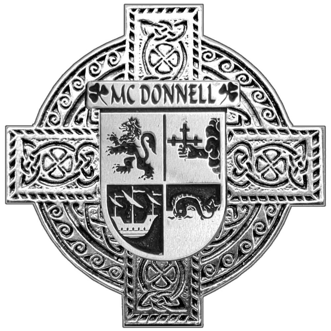 Mcdonnell Irish Coat of Arms Badge Stainless Steel Tankard - Etsy