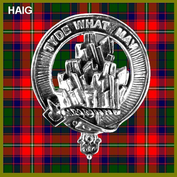 Haig Clan Crest Scottish Cap Badge CB02 - Etsy