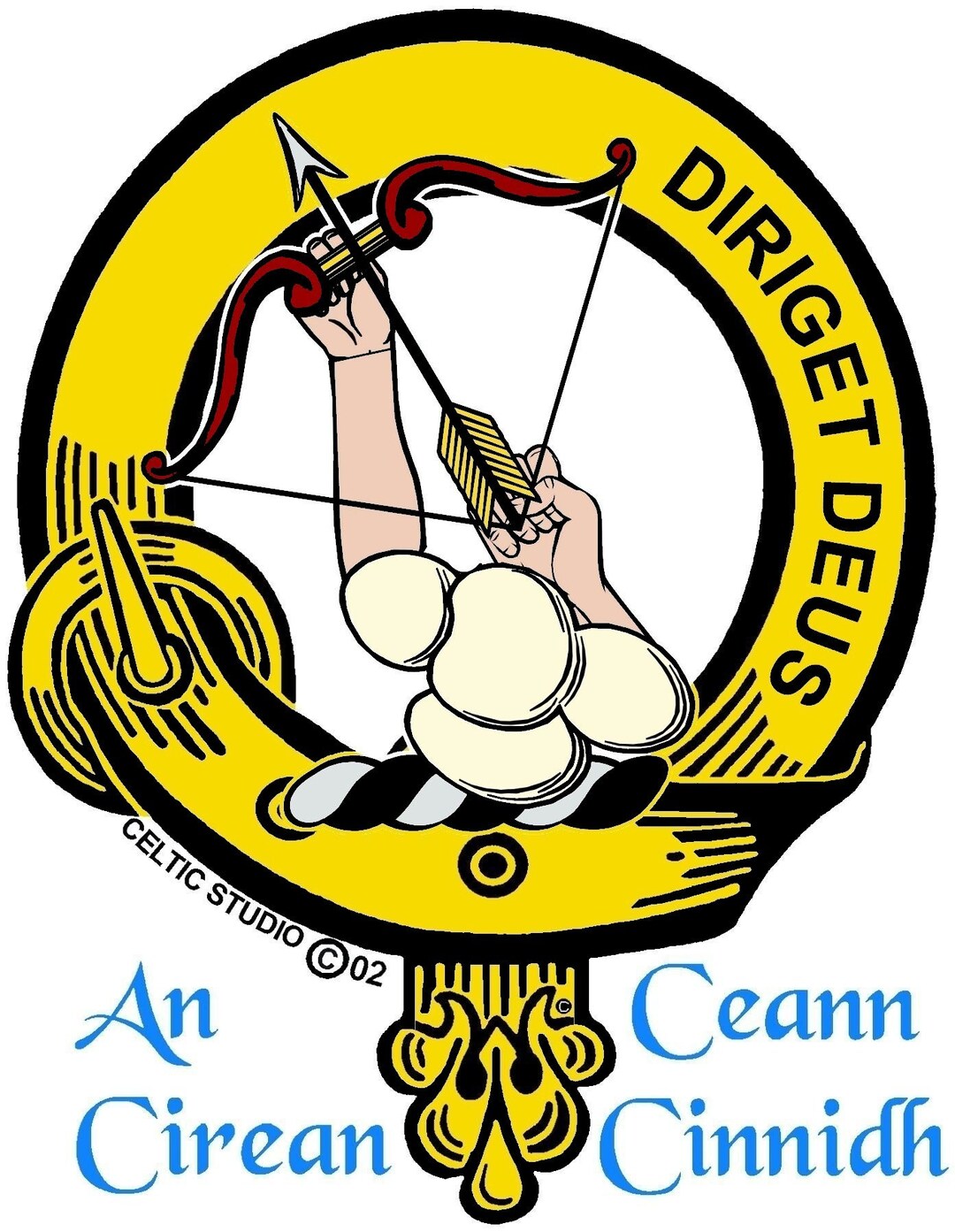 Butter Clan Crest Scottish Cap Badge CB02 - Etsy