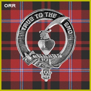 Orr Clan Crest Scottish Cap Badge CB02 - Etsy Canada