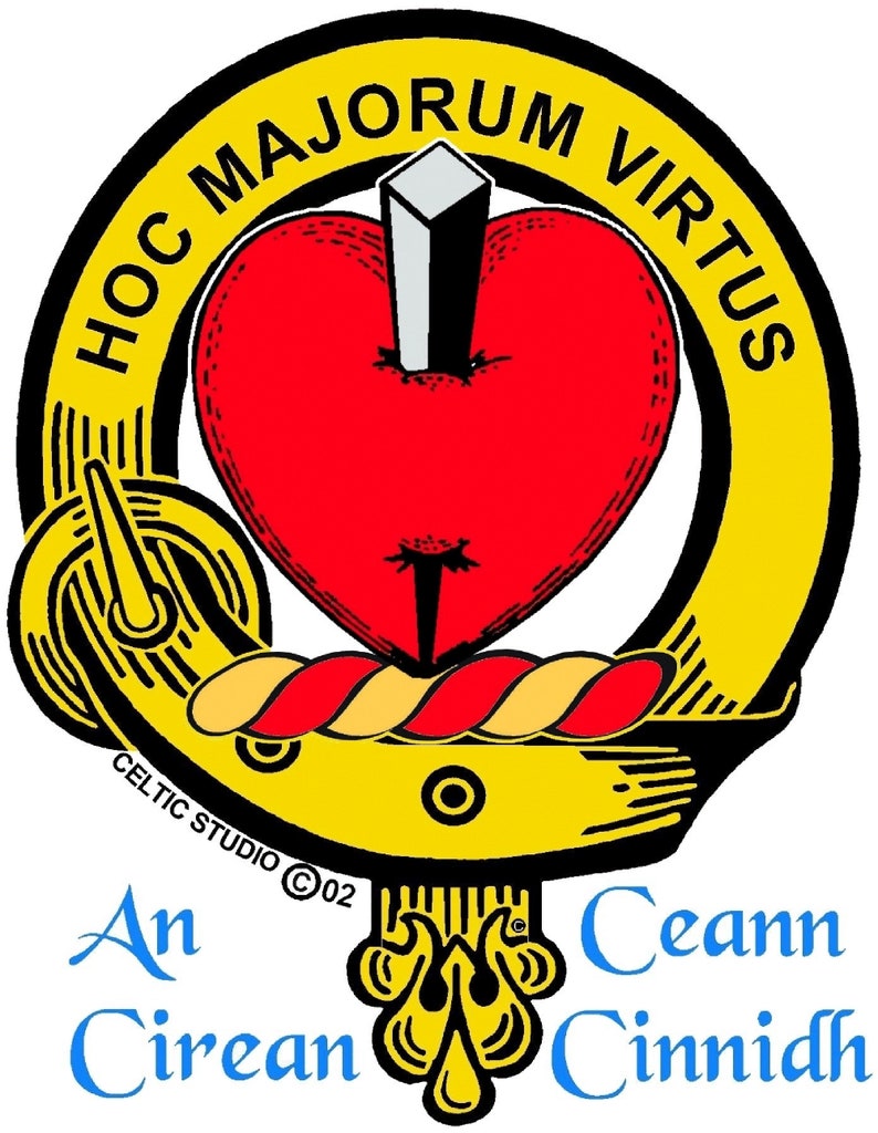 Logan Scottish Clan Embroidered Crest - Etsy