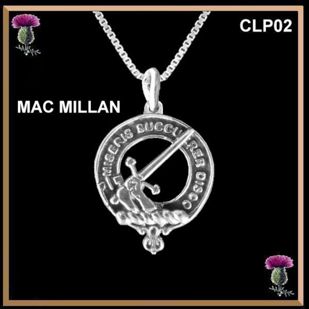 Macmillan Clan Crest Scottish Pendant CLP02 - Etsy