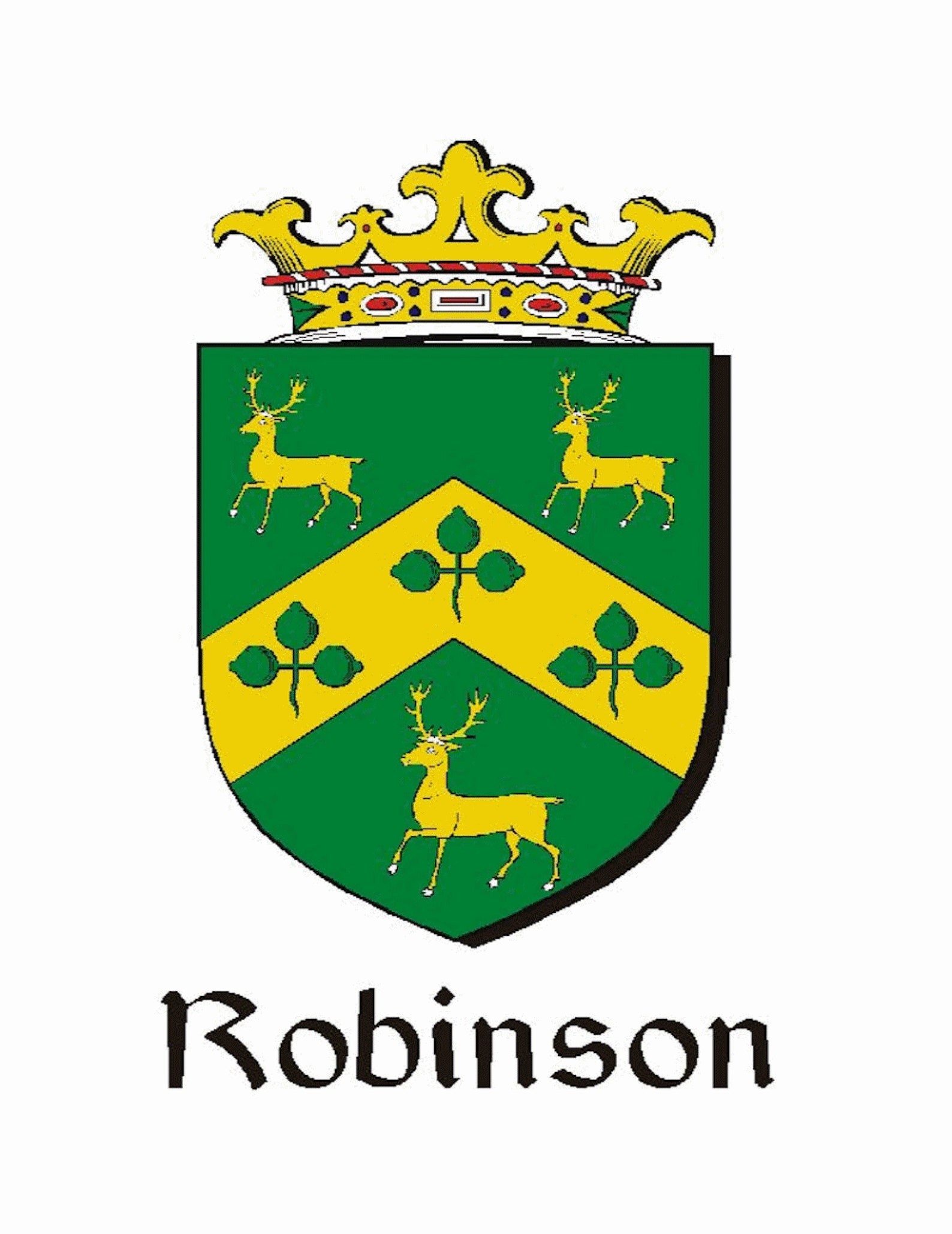 Robinson Irish Coat of Arms Celtic Cross Plaid Brooch With Green Stones ...