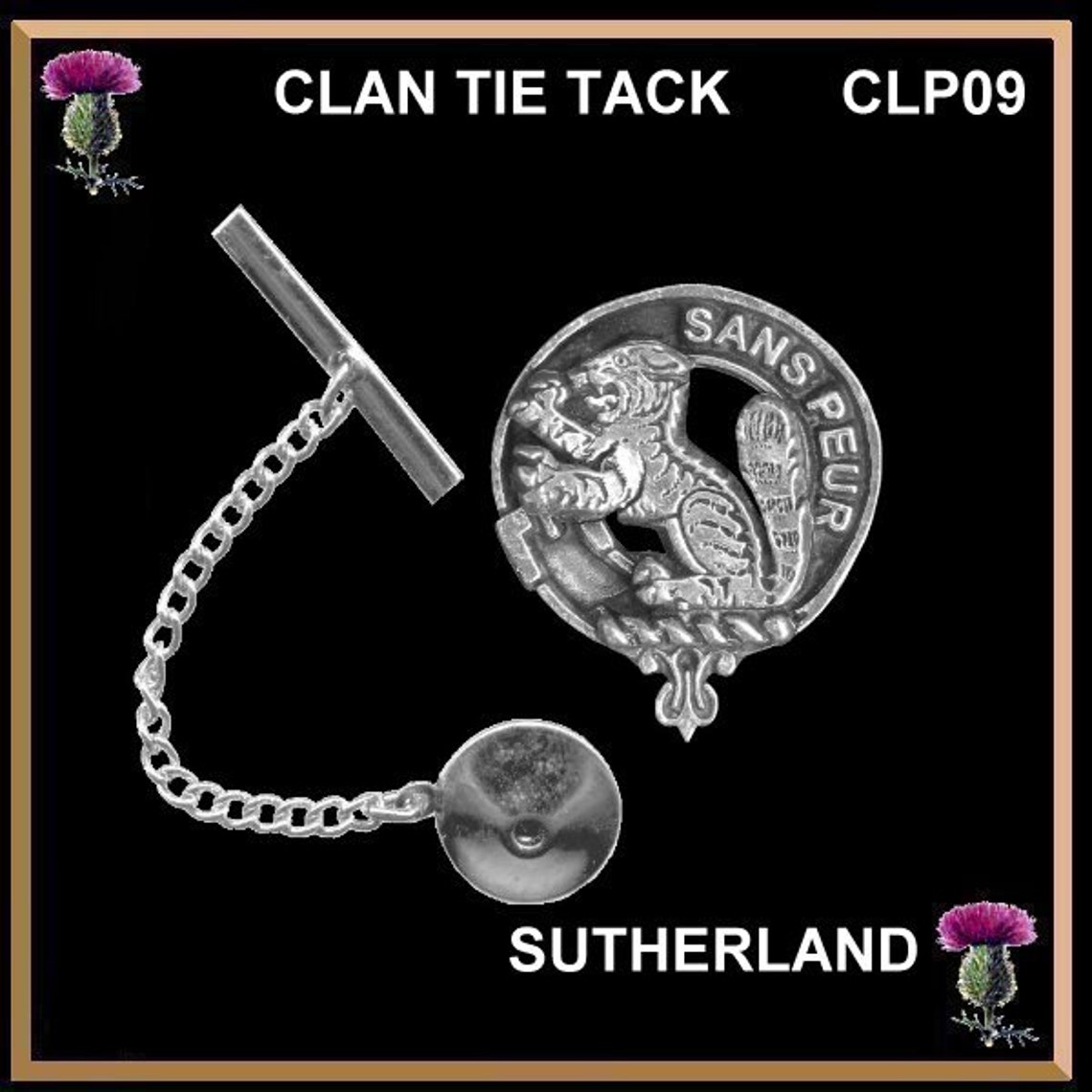 Clan Crest Scottish Tie Tack Lapel Pin All Clans - Etsy