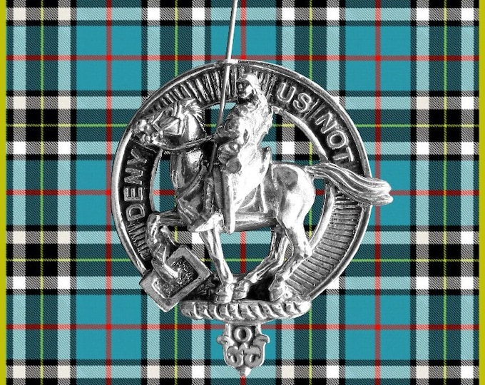 Thompson Scottish Clan Embroidered Crest - Etsy