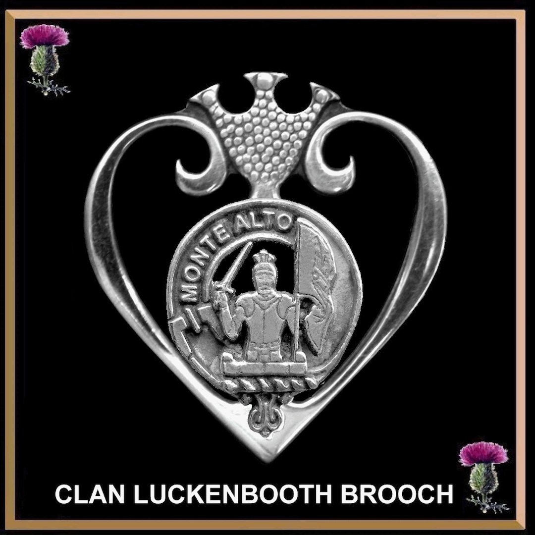Mowat Clan Crest Luckenbooth Brooch or Pendant - Etsy