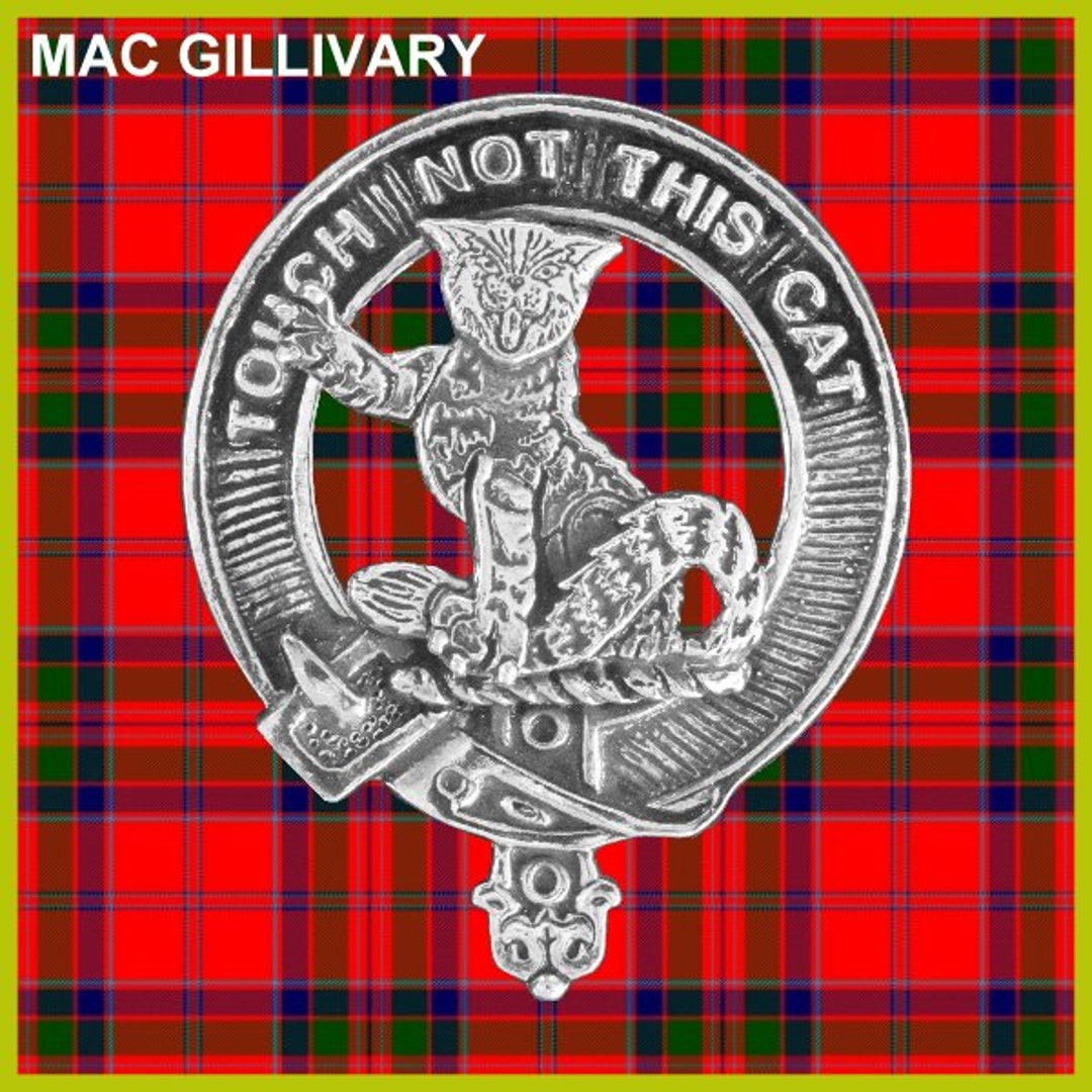 Macgillivray Clan Crest Scottish Cap Badge CB02 - Etsy