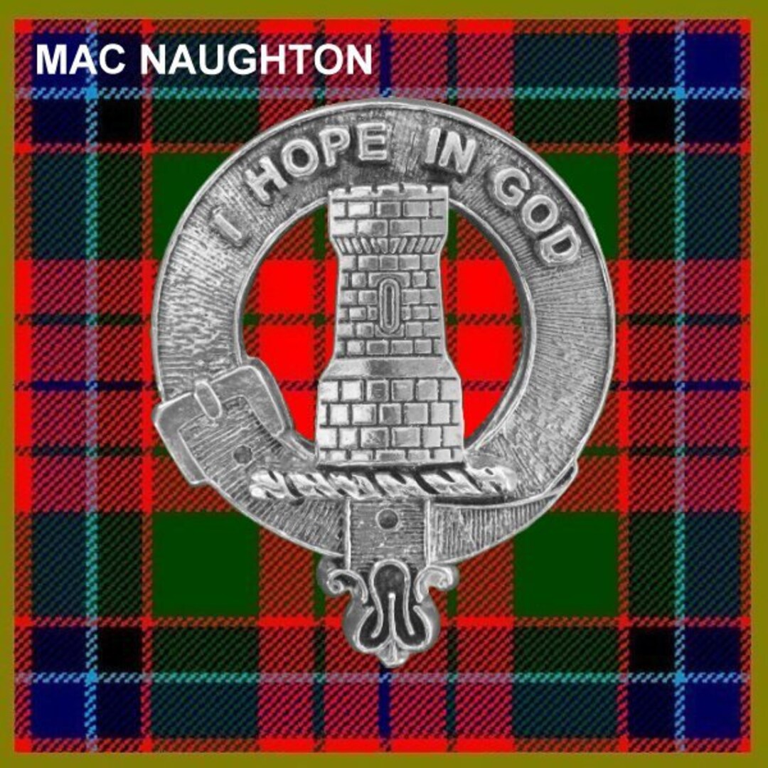 Macnaughton Clan Crest Scottish Pewter Cap Badge CB01 - Etsy