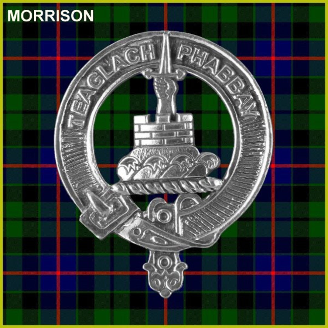 Morrison Clan Crest Scottish Cap Badge CB02 - Etsy