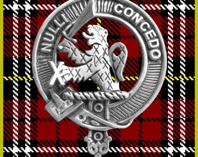 Little Clan Crest Scottish Cap Badge CB02 - Etsy