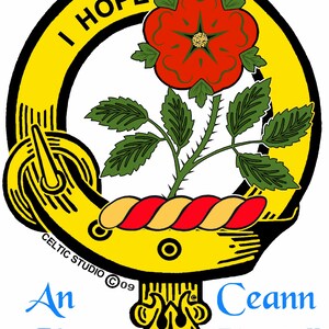 Learmonth Scottish Clan Crest Ring GC100 ~ Sterling Silver and Karat ...