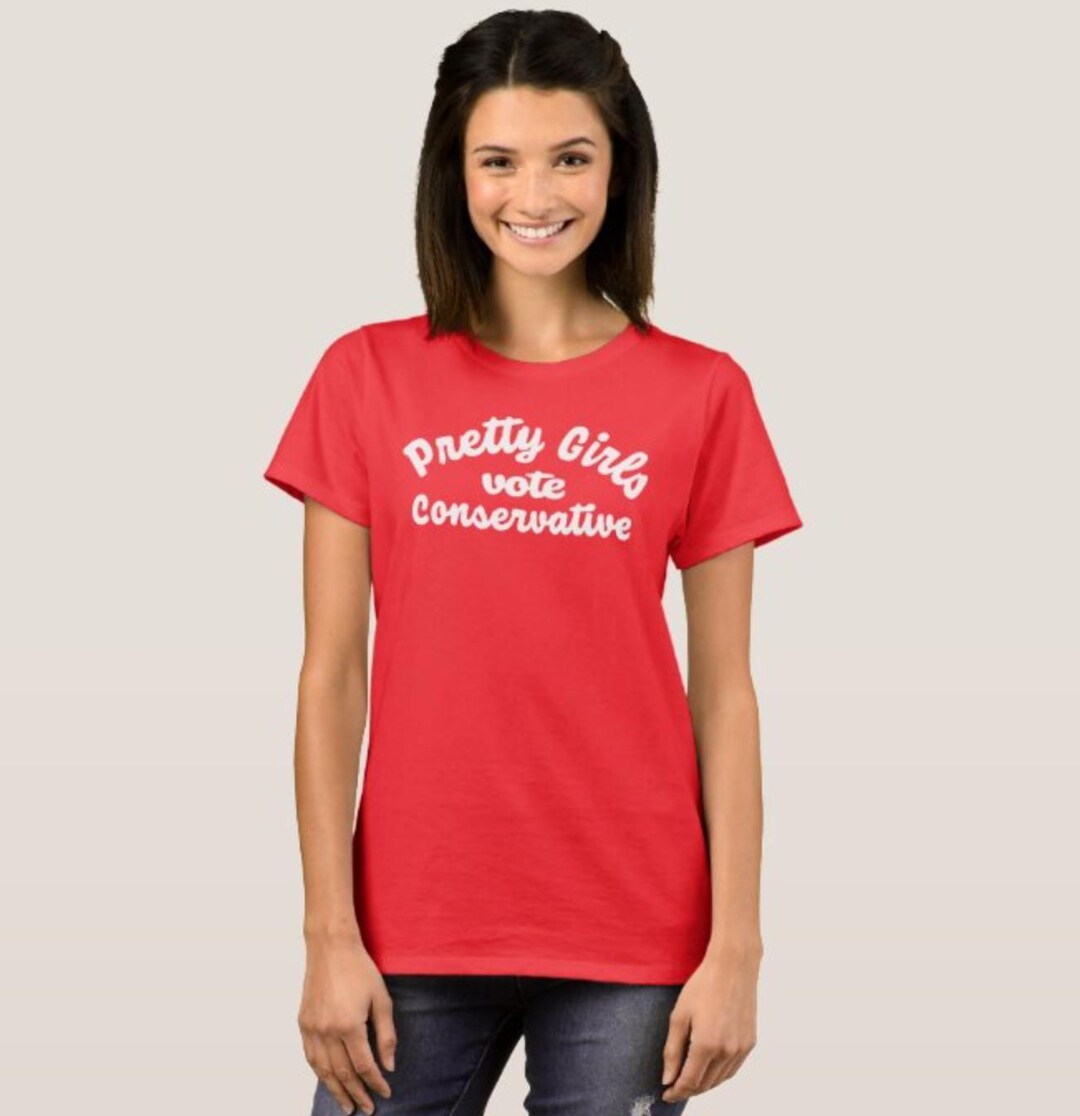 Pretty Girls Vote Conservative - Etsy