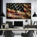 American Flag Land of the Free Home of the Brave Patriotic Digital Flag ...