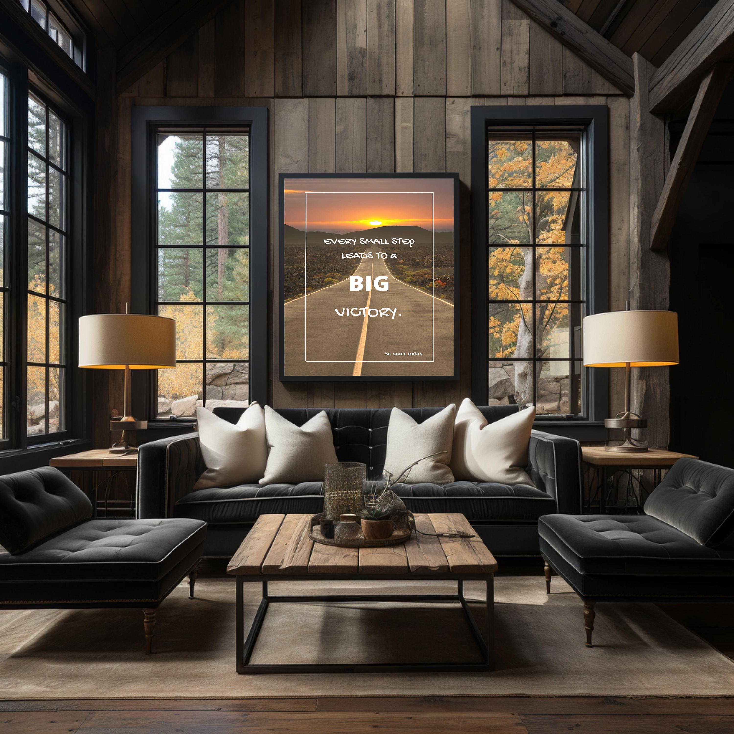 Every Small Step Leads to A Big Victory so Start Today Motivational ...