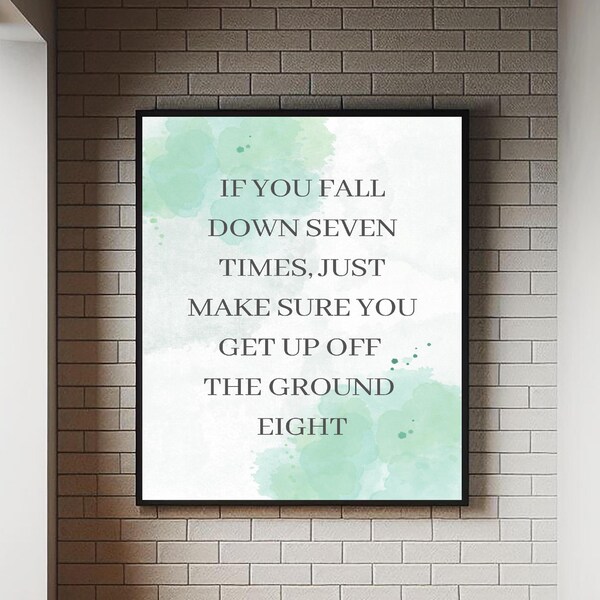 Fall Seven Times - Etsy