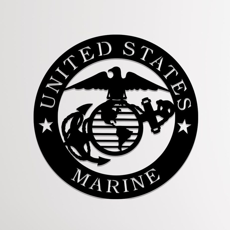 Usmc Wall Art - Etsy