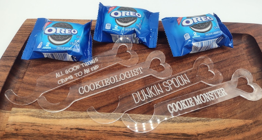 Cookie Dipper, Oreo Spoon, Dipper Spoon, Stocking Stuffer, Cookie ...