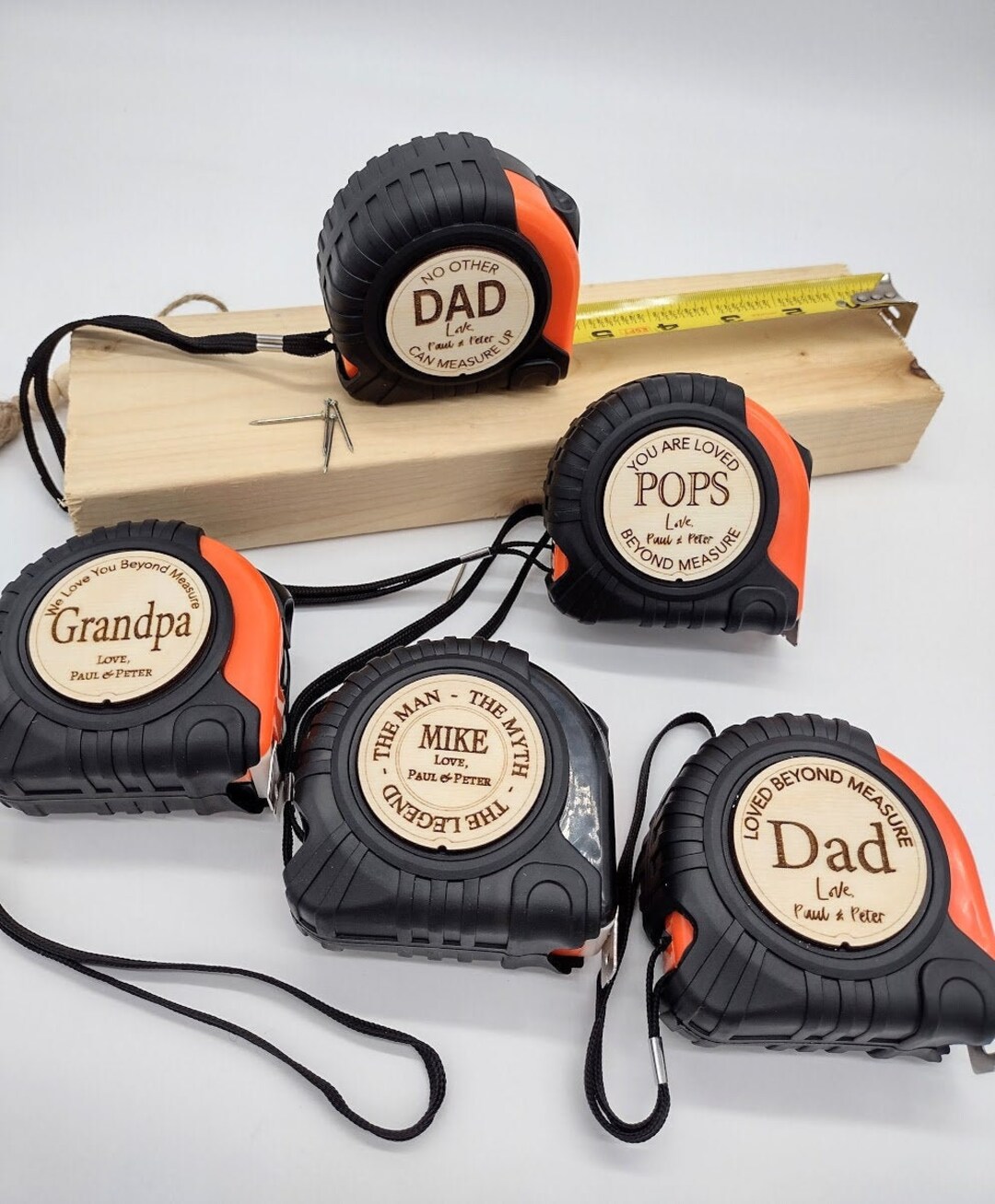 Dad Gift, Father's Day Gift, Personalized Gift for Dad , Measuring Tape ...