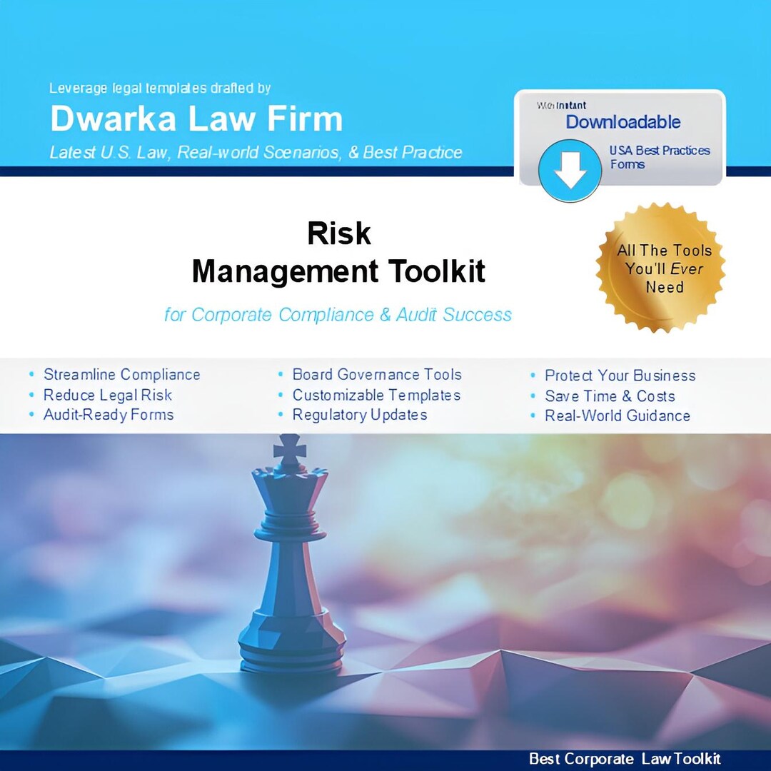 Risk Management & Compliance Toolkit for Corporations: Audit-ready ...