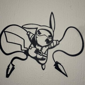 how to draw pikachu ninja