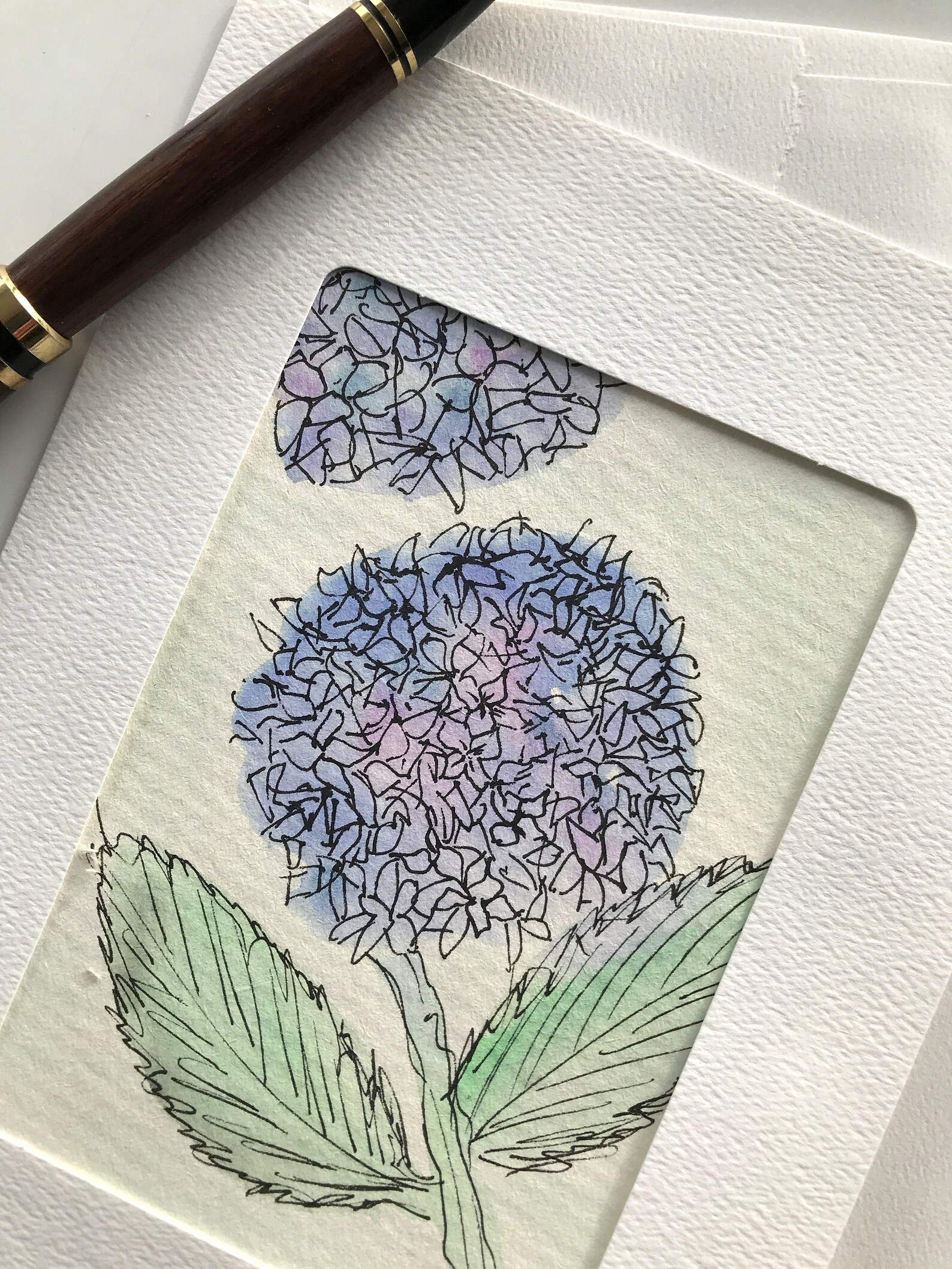 Handmade Greeting Cards / Spring Flowers Cards / Set of Three Cards ...