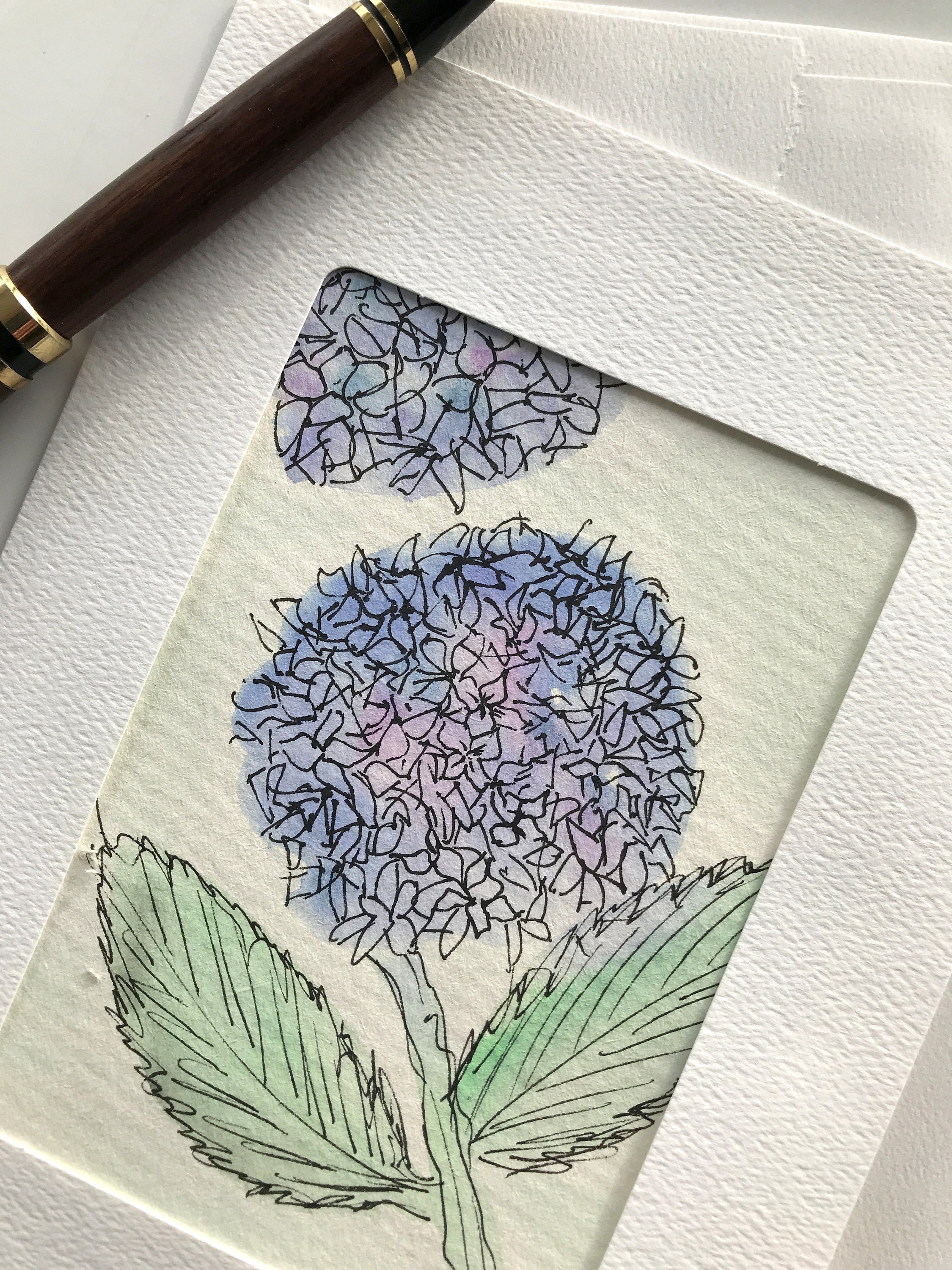 Handmade Greeting Cards / Spring Flowers Cards / Set of Three Cards ...