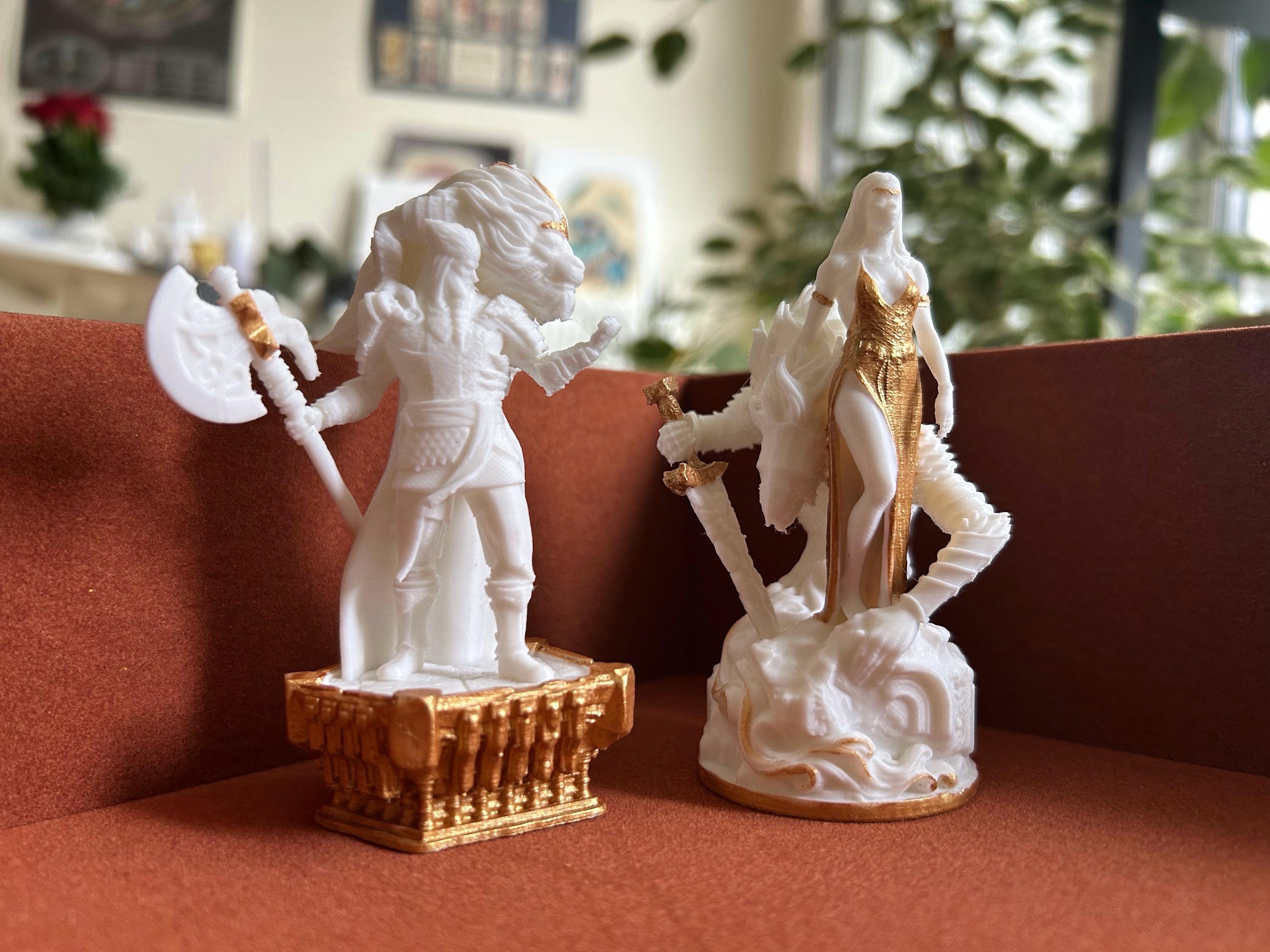 Custom 3d-printed Elden Ring Chess Set From Noggi - Etsy