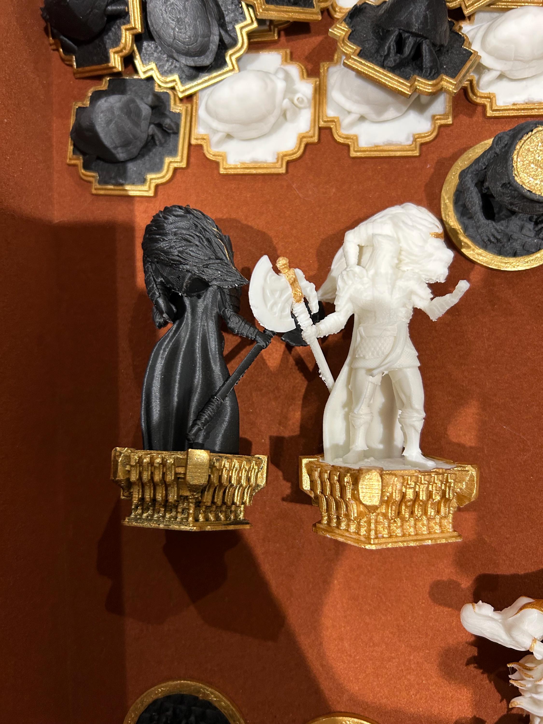 Custom 3d-printed Elden Ring Chess Set - Etsy UK