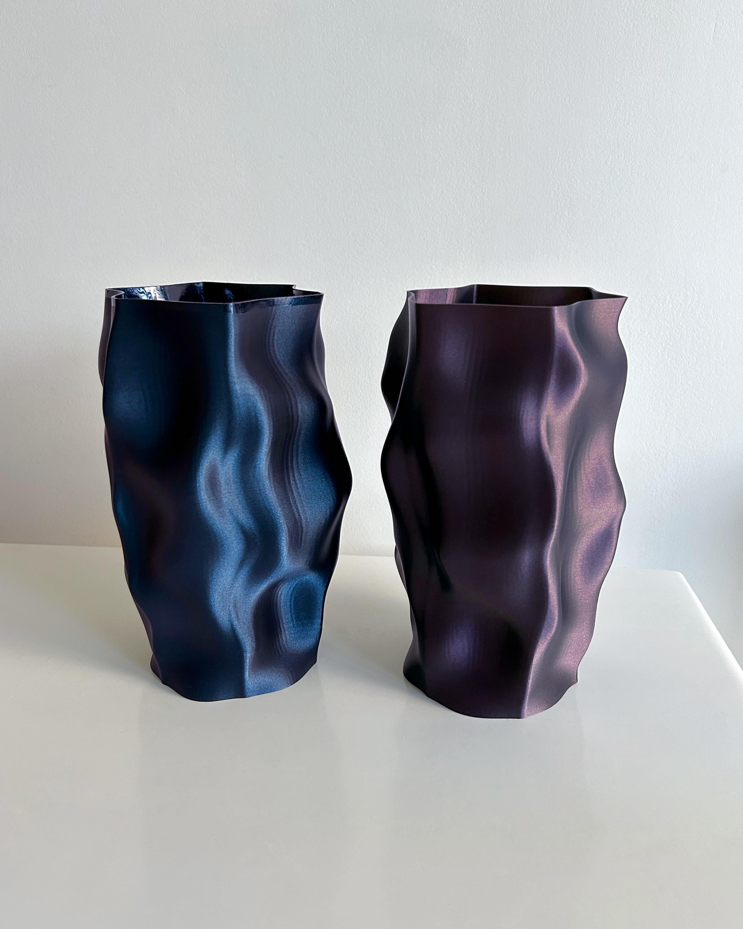 3D Printed Galaxy Fluid Vase - Etsy