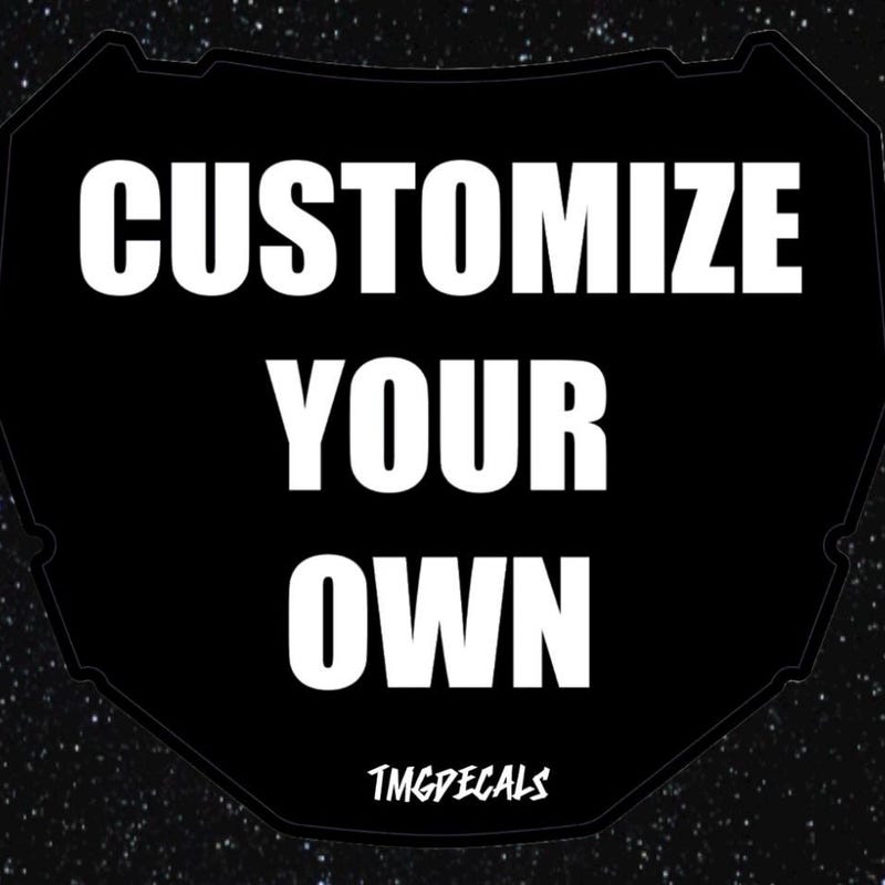 Odi Plate With Decals - Etsy