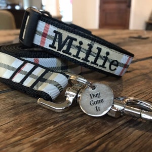 1 Personalized Dog Lead. Personalized Dog Leash. Designer Dog Leash ...