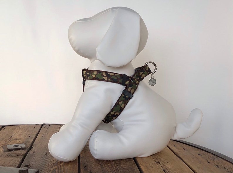 5/8 Width Personalized dog collar Camo dog collar | Etsy