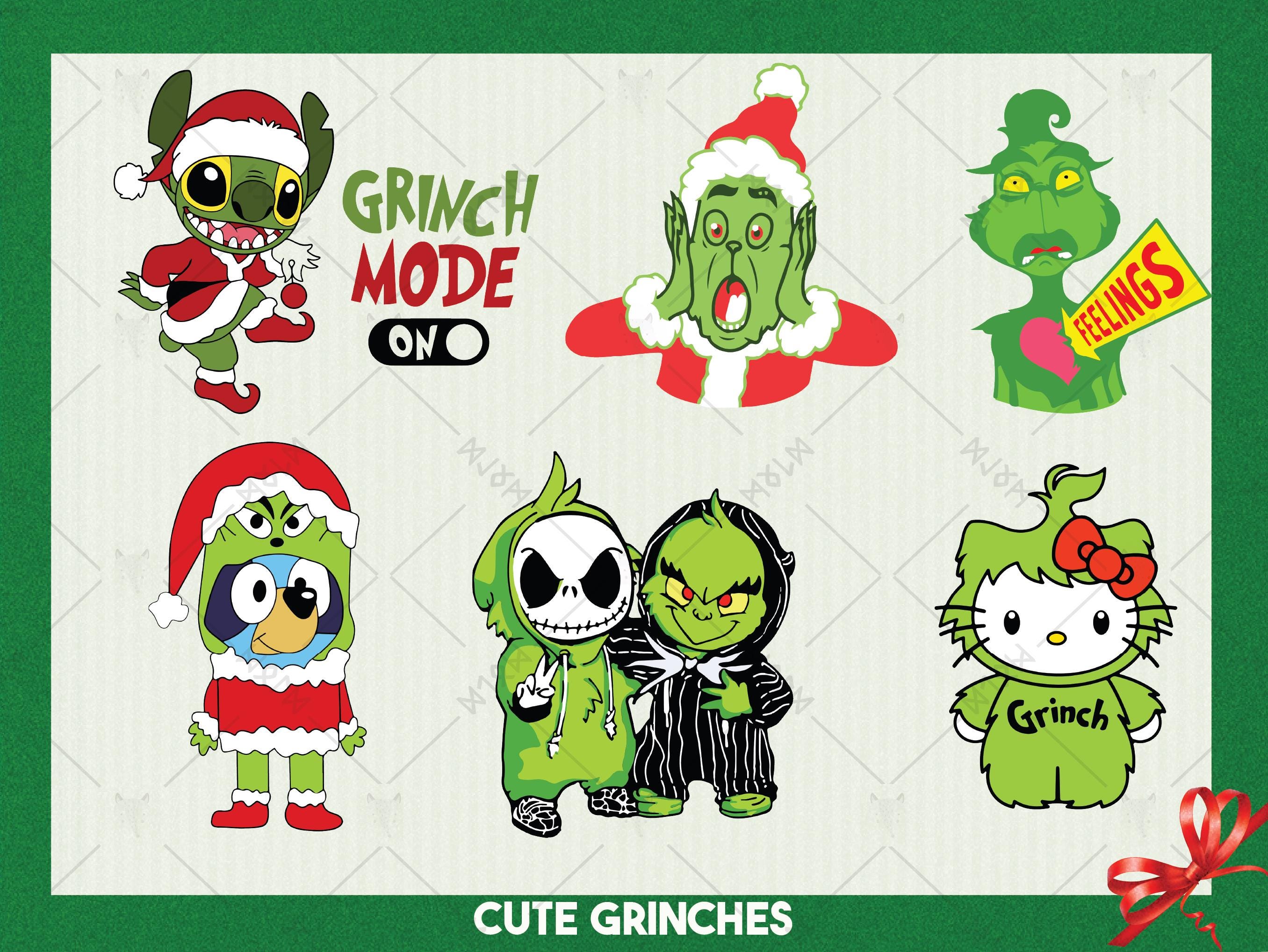 Grinch SVG Bundle: Exclusive Designs for Christmas SVG, Clipart, High ...