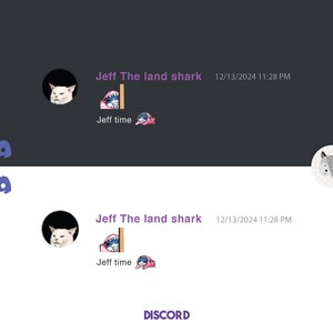 Animated Jeff the Land Shark Emotes: Twitch/discord (digital Download ...