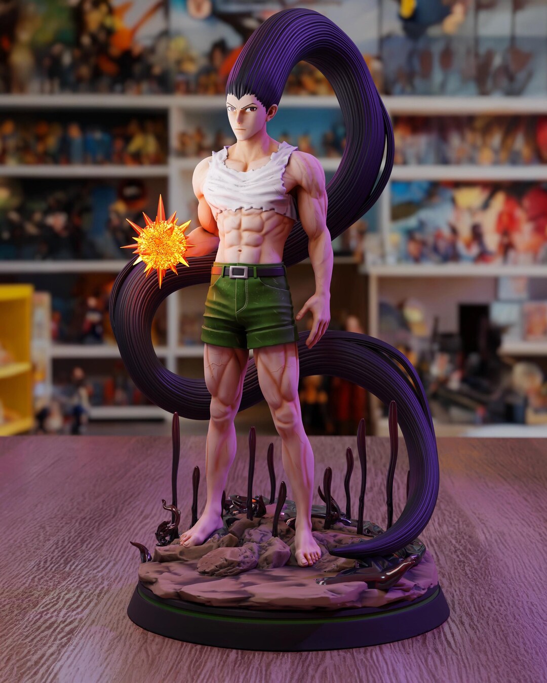 Gon Freecss 3D STL Figure Model - Digital Download File - Etsy