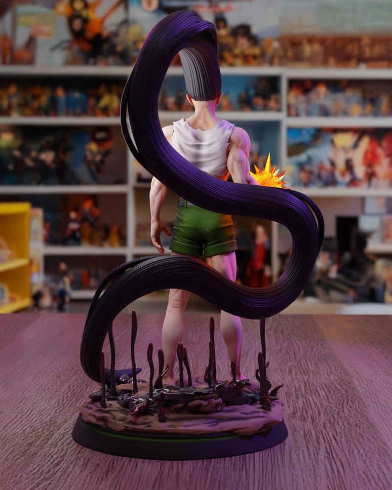 Gon Freecss 3D STL Figure Model - Digital Download File - Etsy