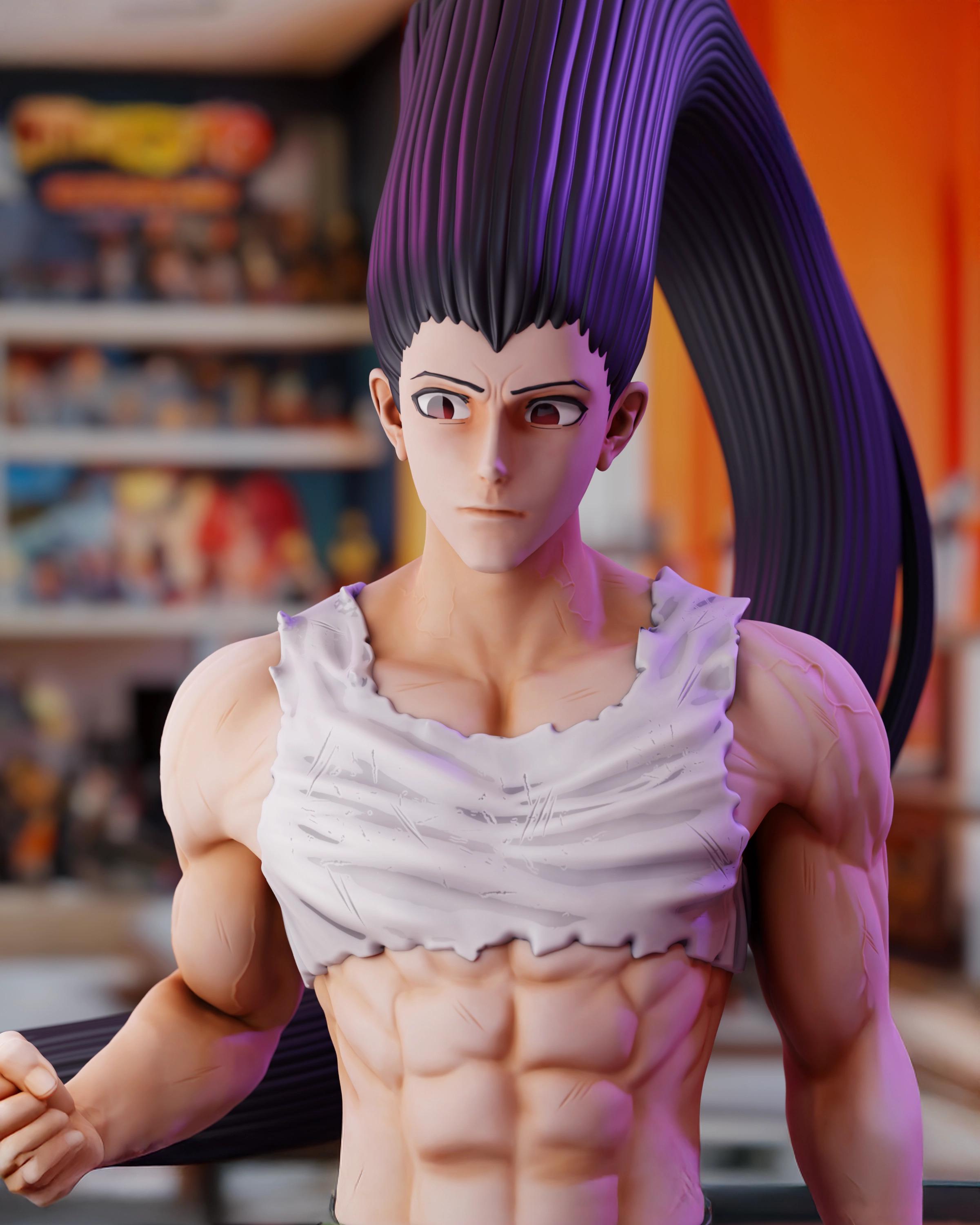 Gon Freecss 3D STL Figure Model - Digital Download File - Etsy