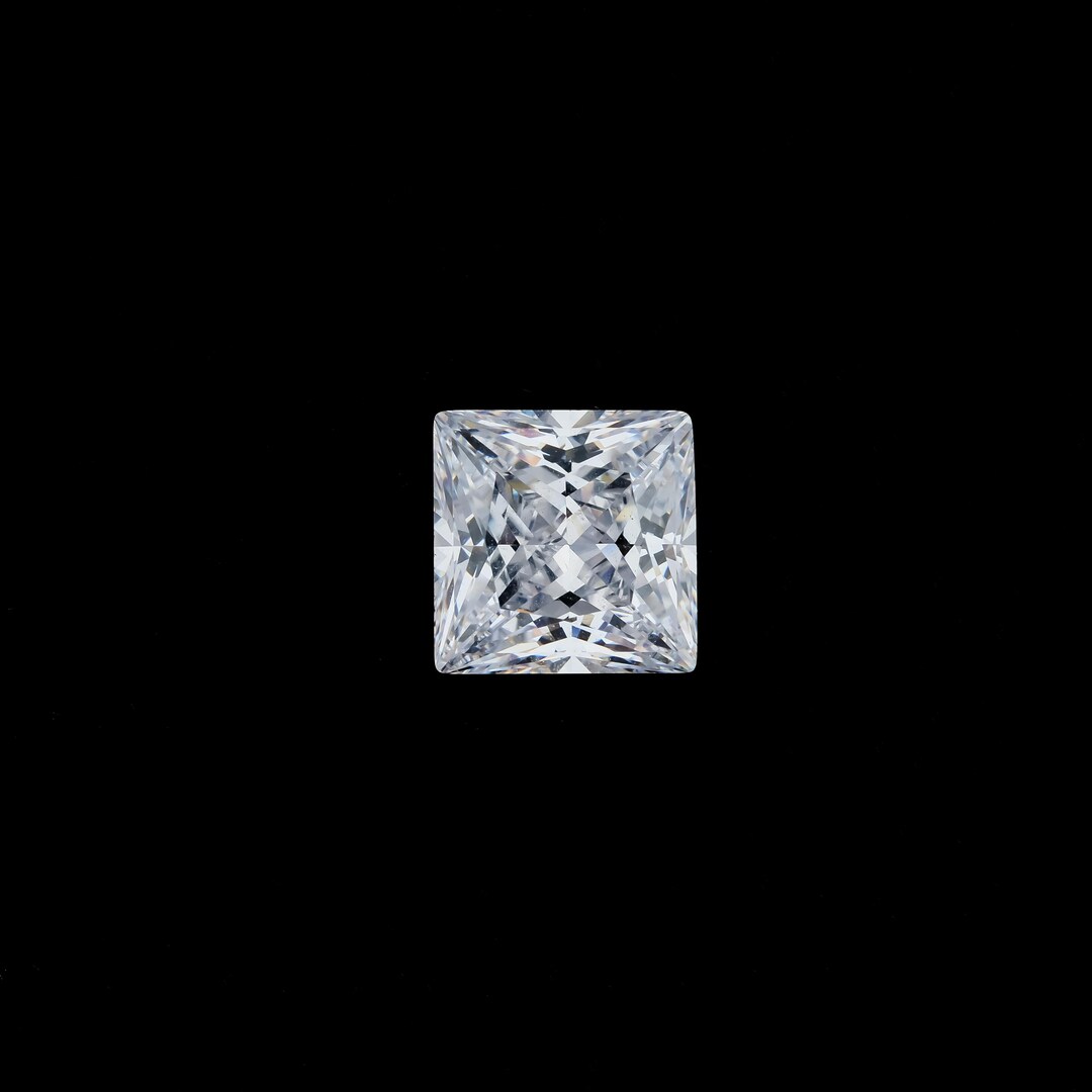2.5 Mm to 8 Mm Princess Cut Lab Grown Diamond for Rings & Pendants, IGI ...