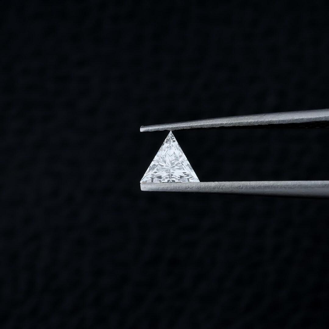 3.0 Mm to 6.0 Mm Triangle Shape Cut Lab Grown Diamonds for Jewelry ...
