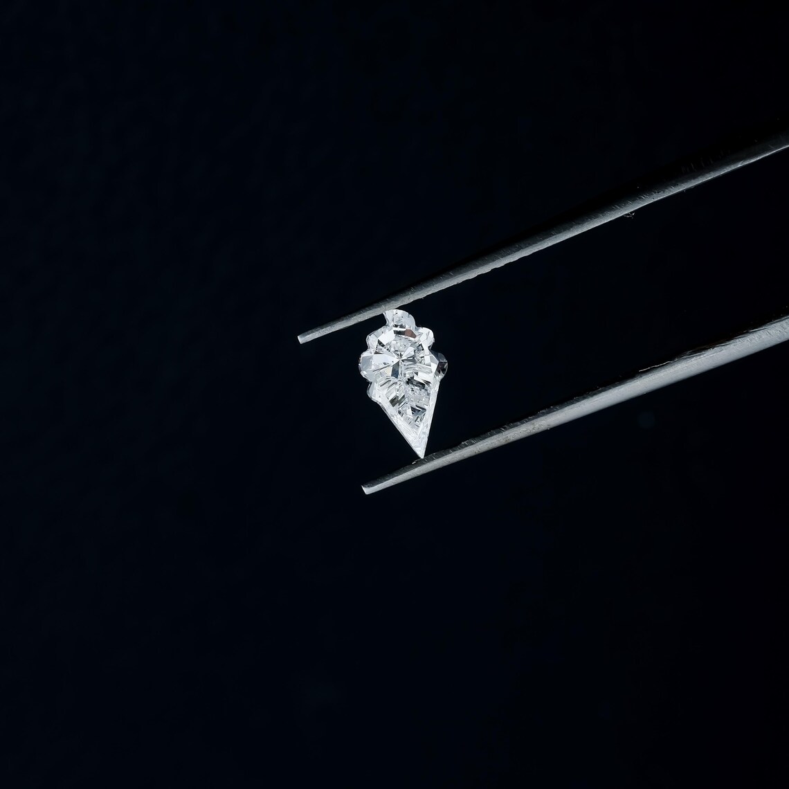 IGI Certified Ice-cream Cone Cut Lab Grown Diamond for Rings, Ice-cream ...