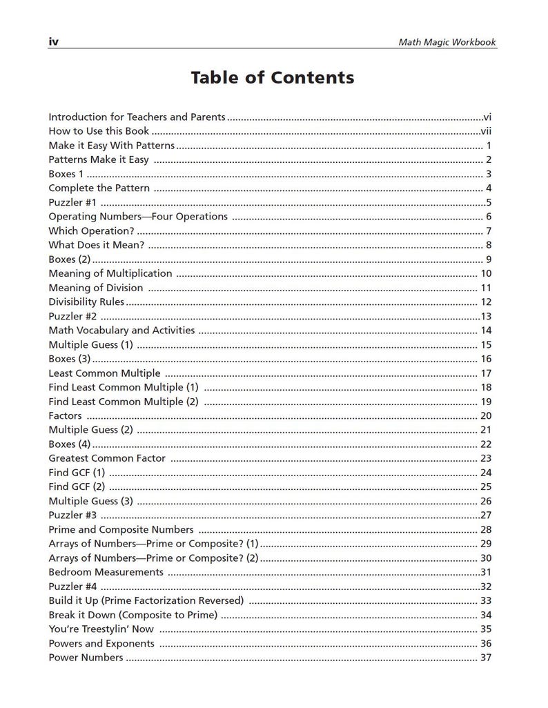 Math Magic Workbook and Multimagic Table, Memory, Fun Learning, - Etsy